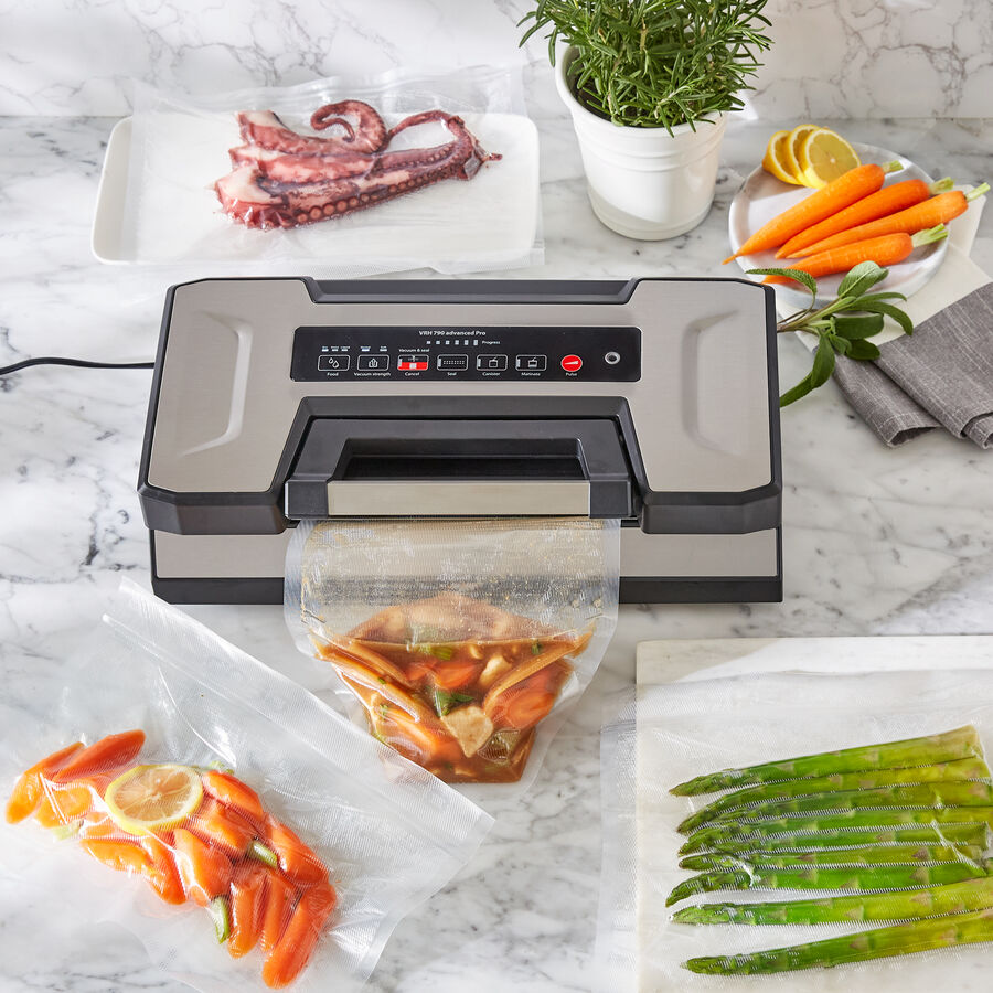 Leistungsstarkes Vakuumiergerät hält Lebensmittel bis zu 8-mal länger frisch - Hagen Grote ...